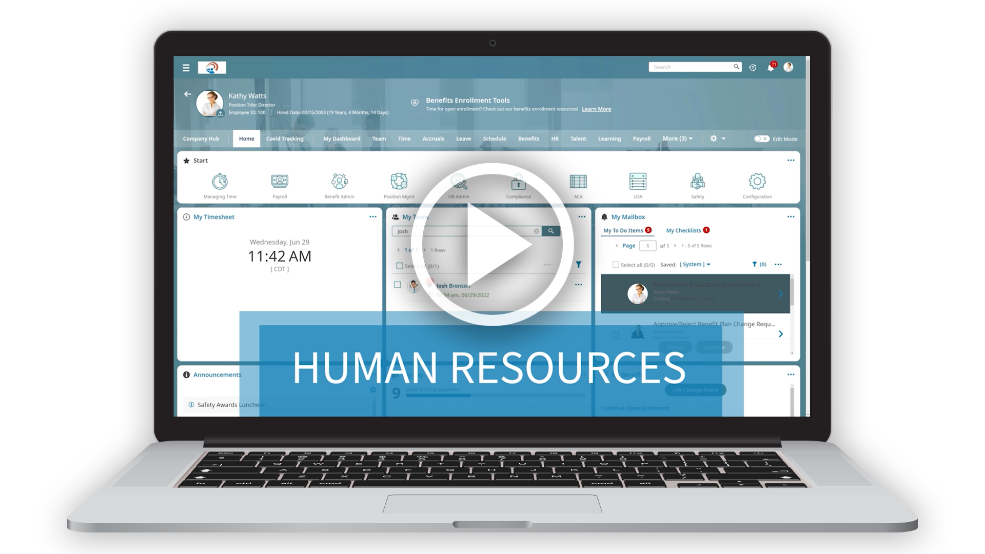 PeoplePro HCM Platform Demo Videos | GNSA