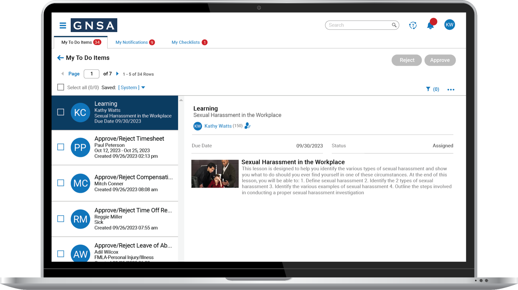 Learning Management System (LMS) Solution | PeoplePro by GNSA