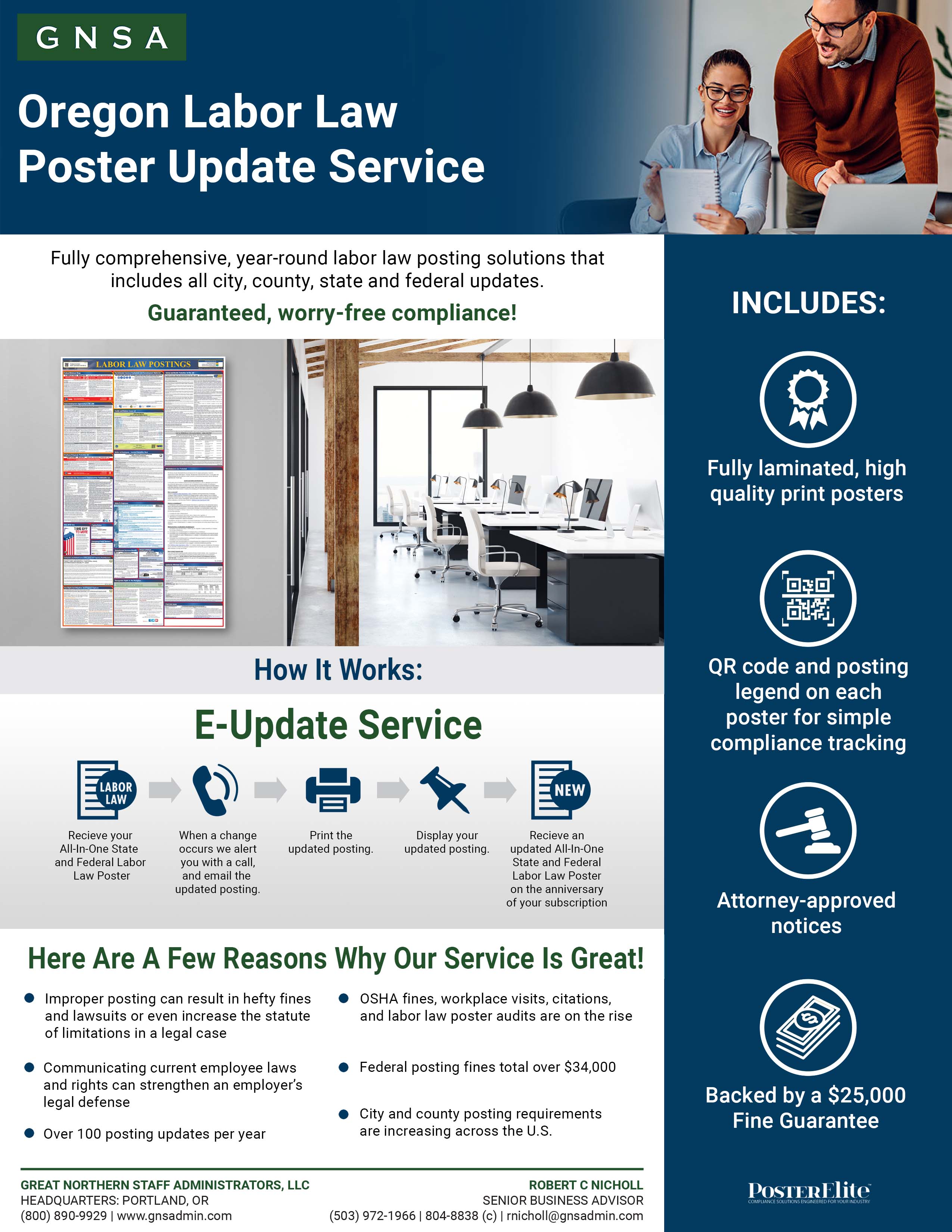Labor Law Poster Service Overview | GNSA